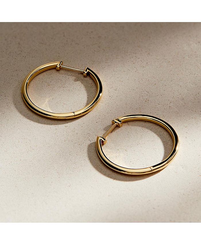 Ana Luisa Medium Slim Endless Hoops - Lo Medium - Macy's