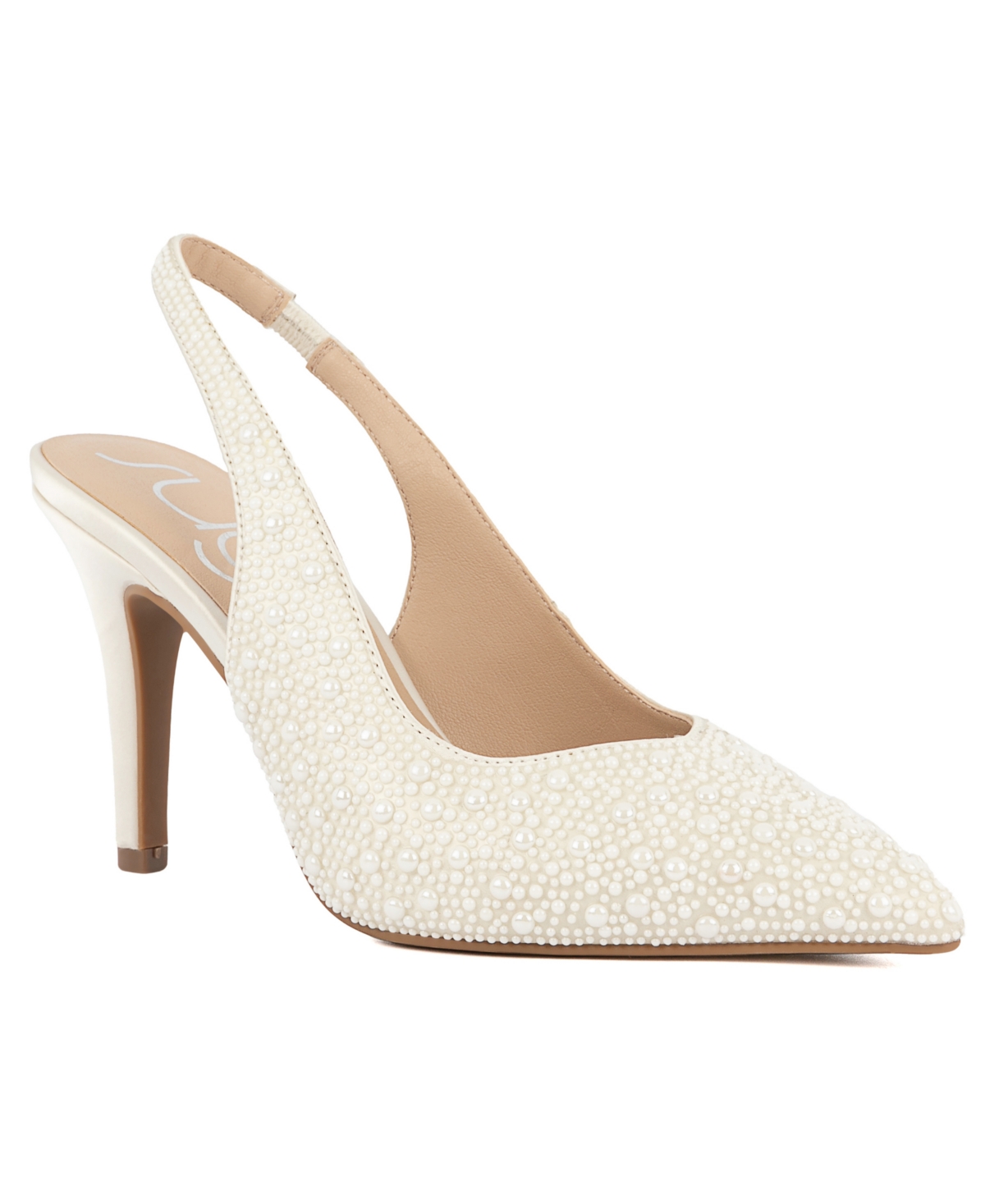 Click here for Sugar Womens Jaybird Embellished Slingback Pumps -... prices