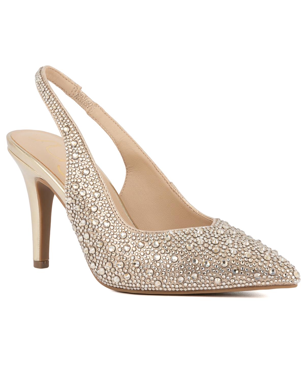 Click here for Sugar Womens Jaybird Embellished Slingback Pumps -... prices