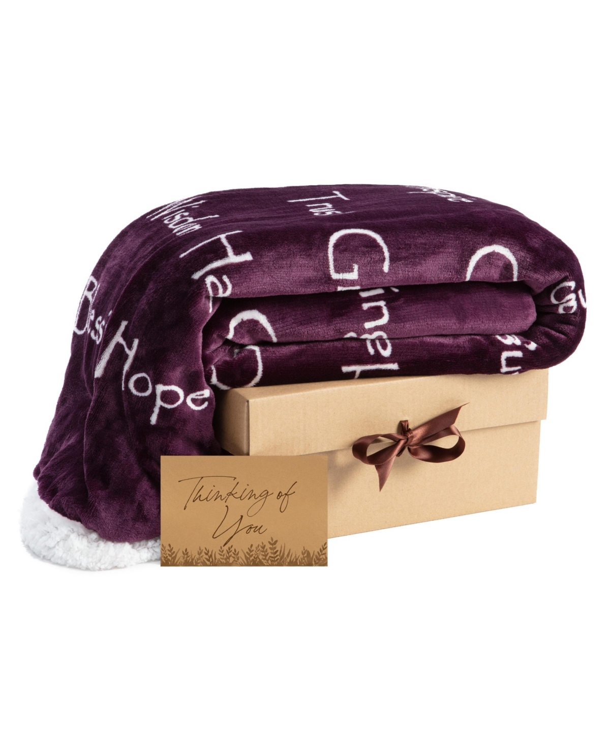 Click here for Chanasya Premium Thinking of You Gift Blanket Set... prices