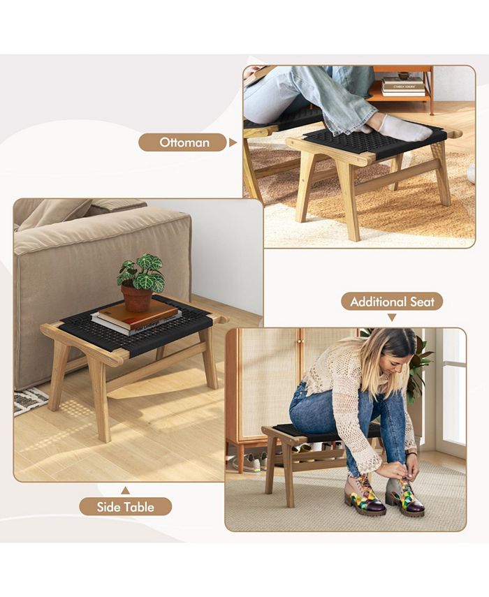 Slickblue INDOOR OUTDOOR OTTOM - Macy's