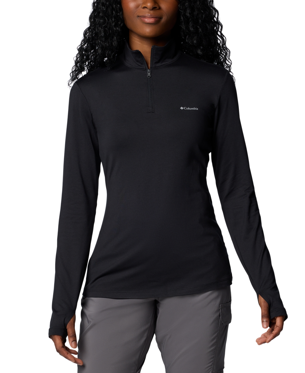 Click here for Columbia Womens Sloan Ridge Quarter-Zip Performanc... prices
