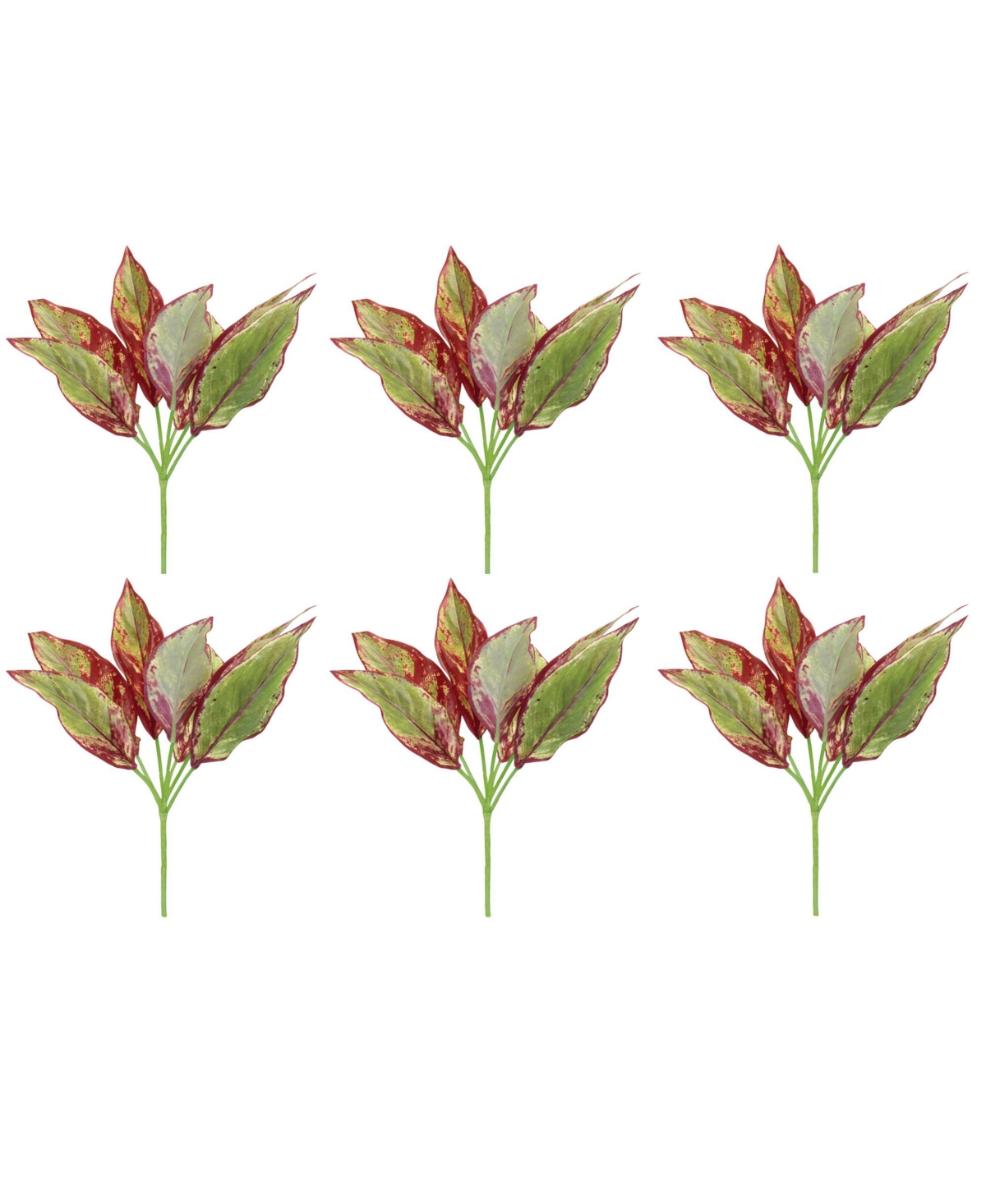 Click here for Slickblue Set of 6 Foliage Plants - 15.5” P... prices