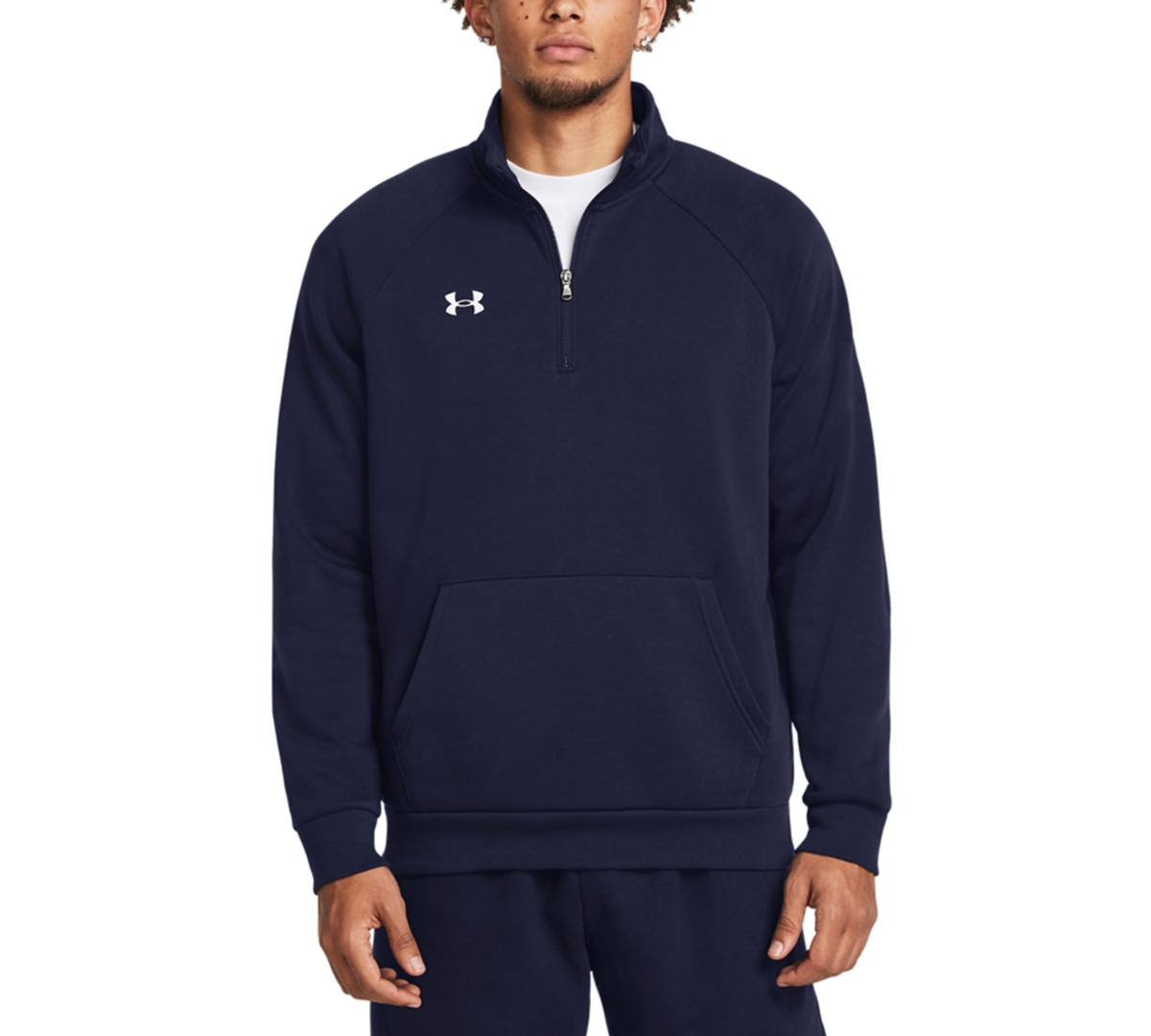 Click here for Under Armour Mens Rival Fleece Quarter-Zip Pullove... prices
