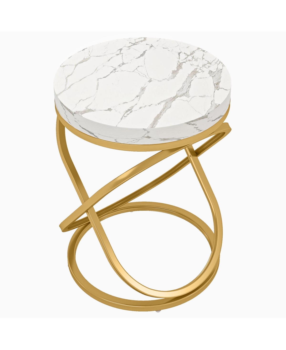 Click here for Tribesigns 26 Inches Brown and Black End Tables Li... prices