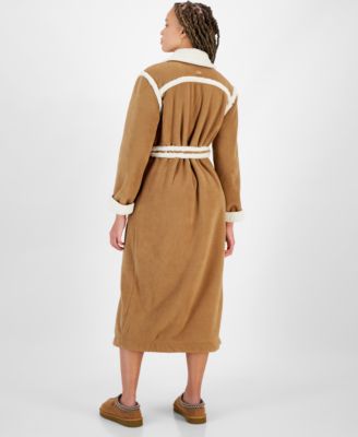 UGG Women s Notch Lapel Tie Waist Classic Robe Macy s