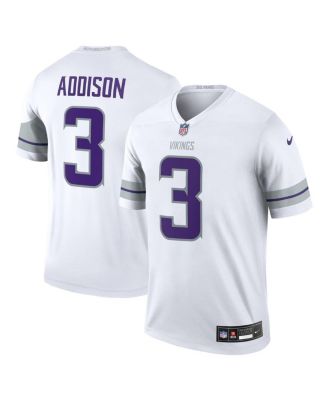Nike Men's Jordan Addison White Minnesota Vikings Alternate Legend ...