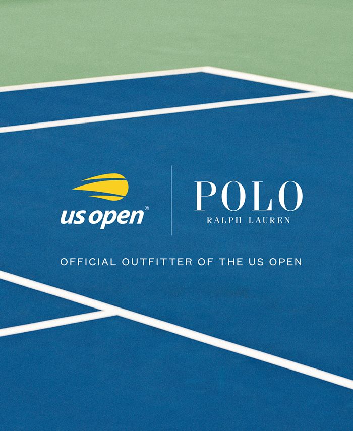 Polo Ralph Lauren US Open Umpire Custom Slim Polo Shirt - Macy's