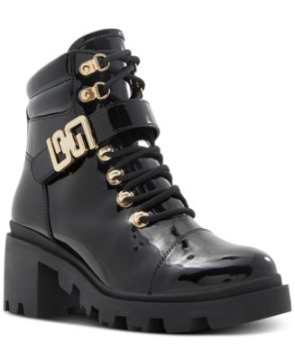 ALDO Women's Mariette Lace-Up Buckle Ankle Booties - Macy's