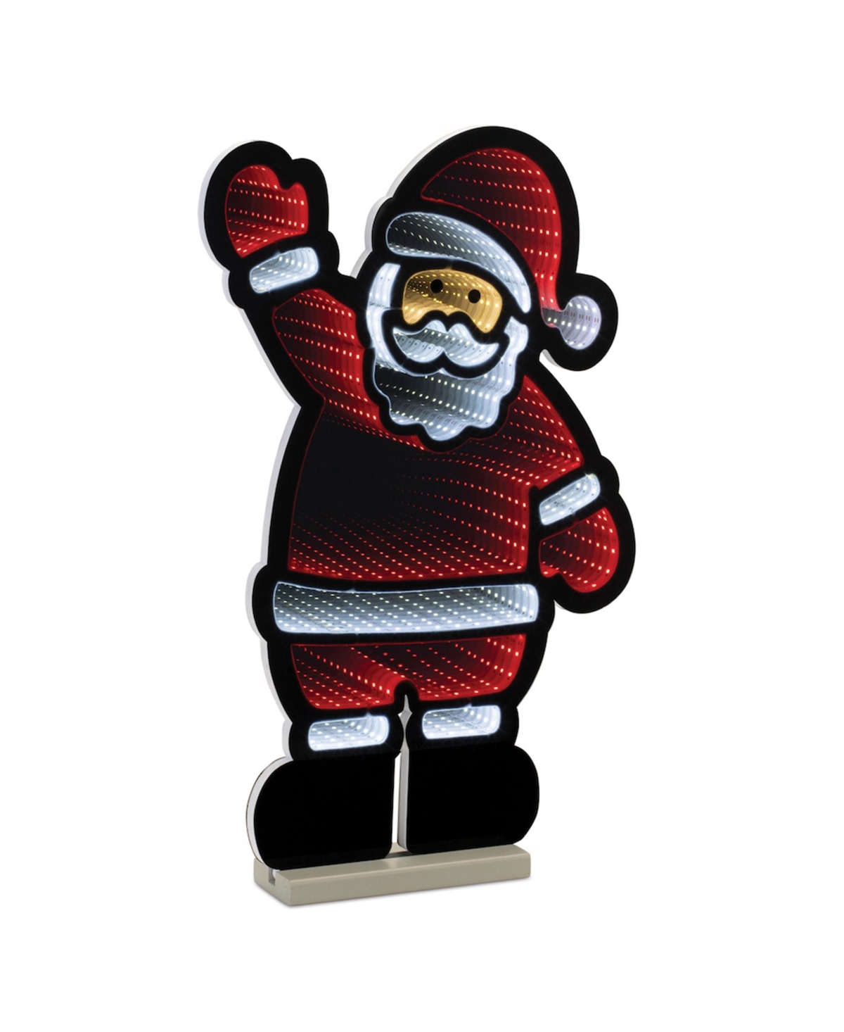 Click here for Slickblue Santa Infinity Light 22.5H Acrylic Ul Pl... prices