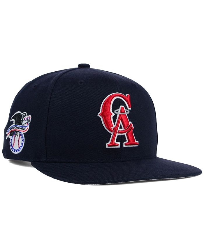 '47 Brand Los Angeles Angels of Anaheim Sure Shot Snapback Cap - Macy's