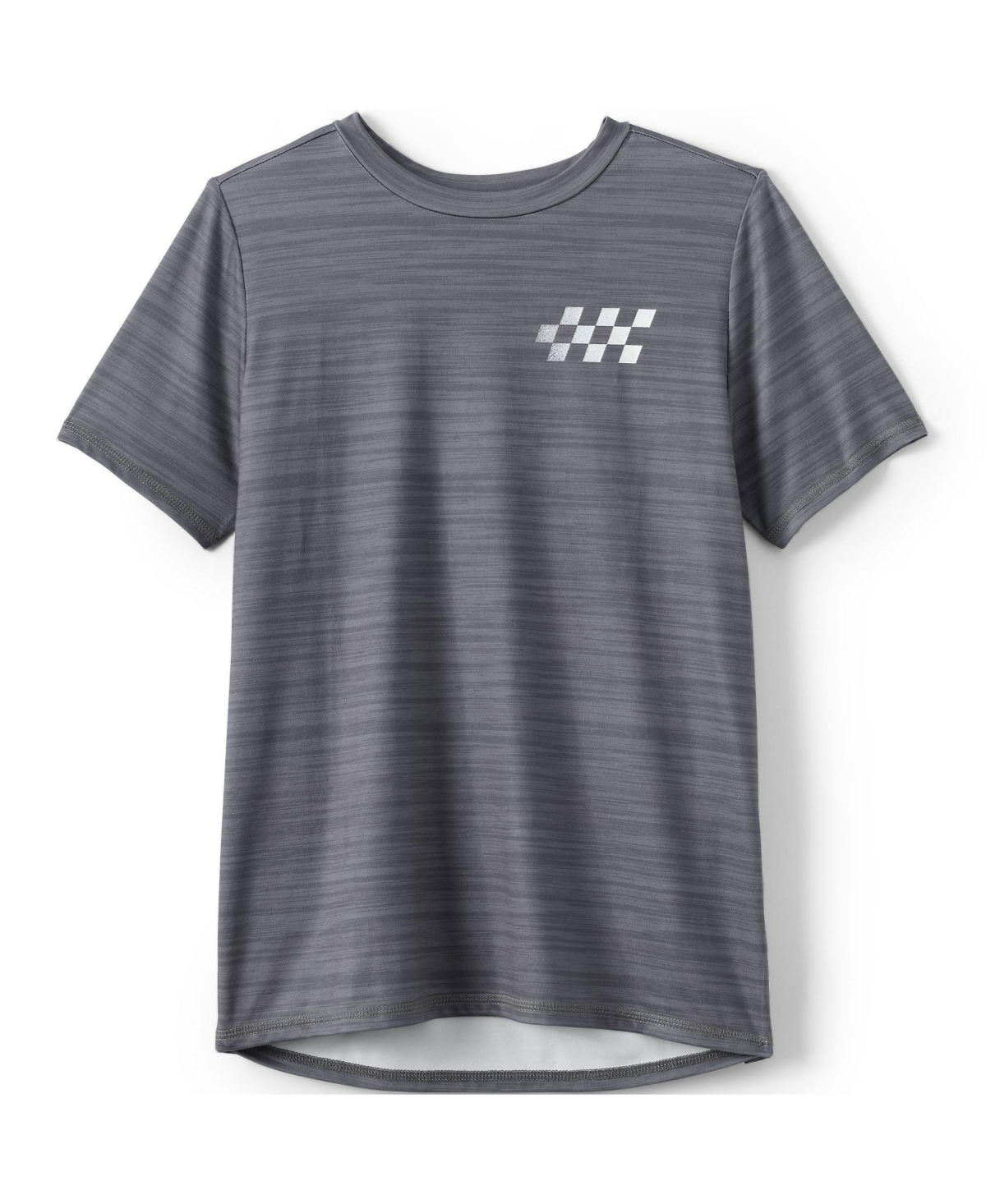Click here for Lands End Boys Active Performance Tee - Gray space... prices