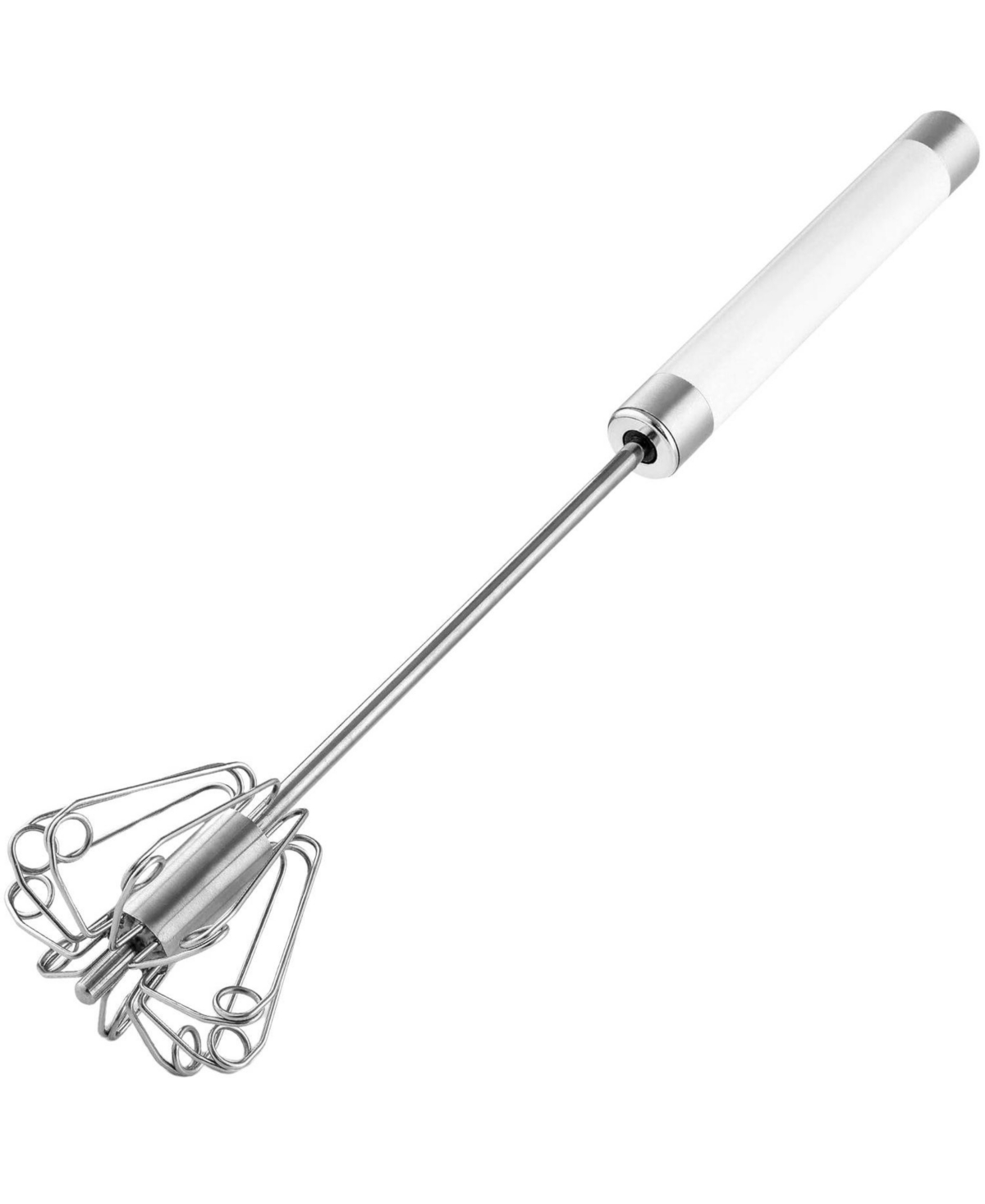 Click here for Stainless Steel Egg Beater Whisk Mixer - White prices