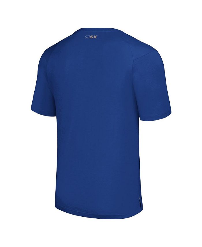 MSX by Michael Strahan Men's Royal Indianapolis Colts Teamwork T-Shirt ...