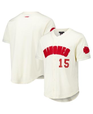Pro Standard Men's Patrick Mahomes Cream Kansas City Chiefs Name Number ...