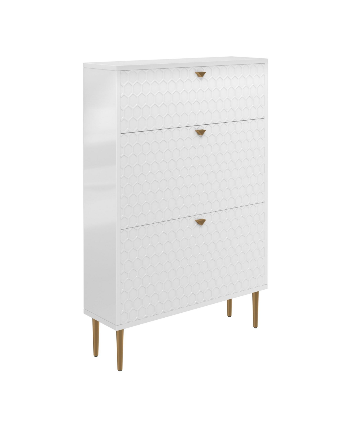 Click here for Boyel Living 24 Pair Mdf Shoe Cabinet - White prices