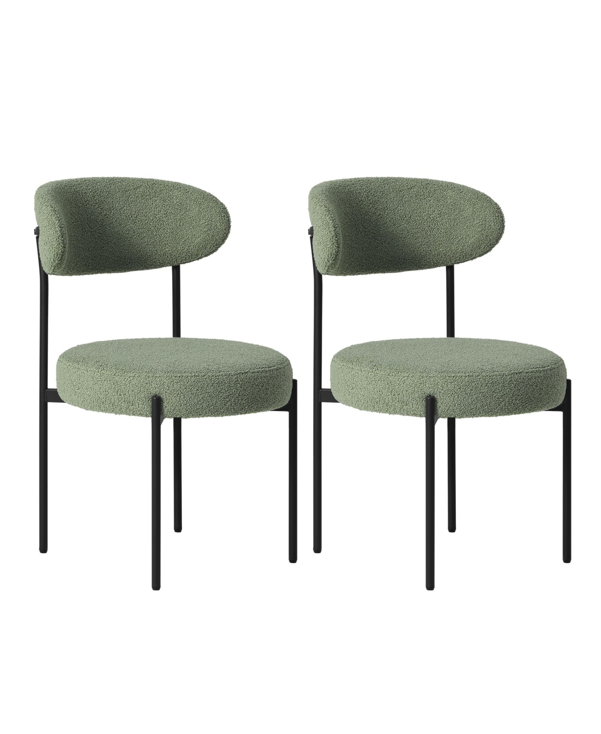 Click here for WestinTrends Mid-Century Modern Upholstered Sherpa... prices