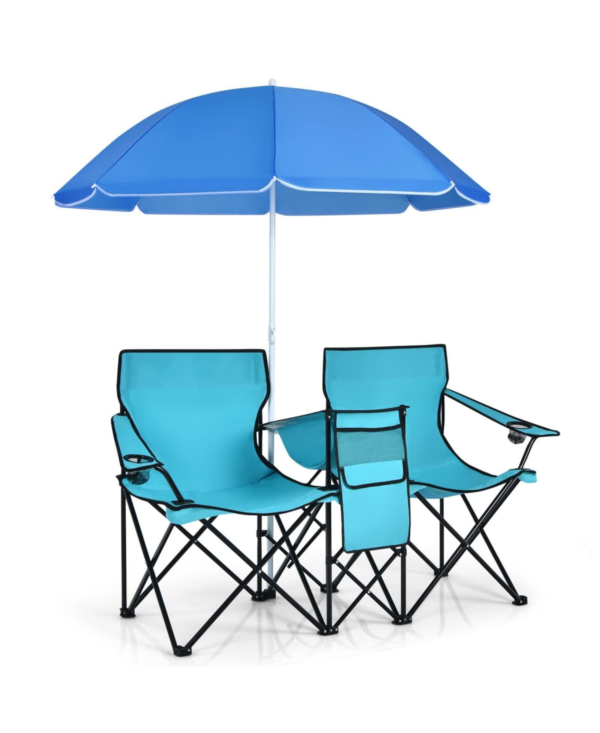 Click here for Vebreda Portable Folding Picnic Double Chair With... prices