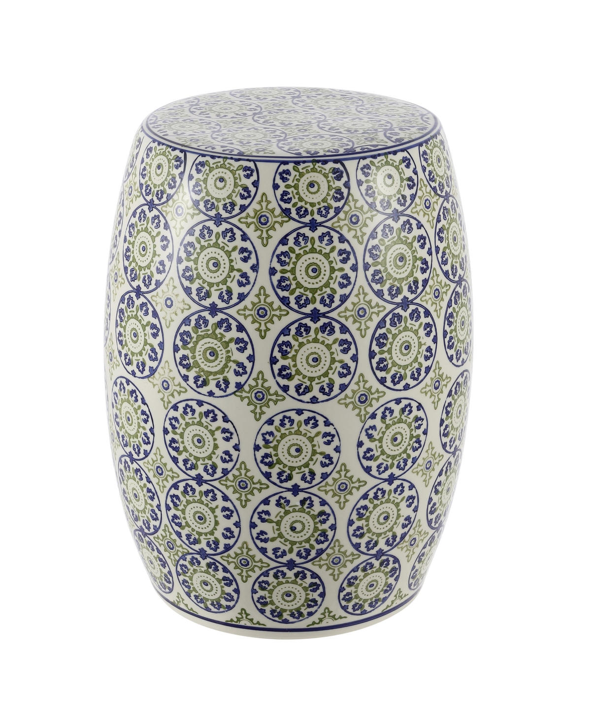 Click here for Jonathan Y Lula 17.25 Suzani Ceramic Garden Stool... prices