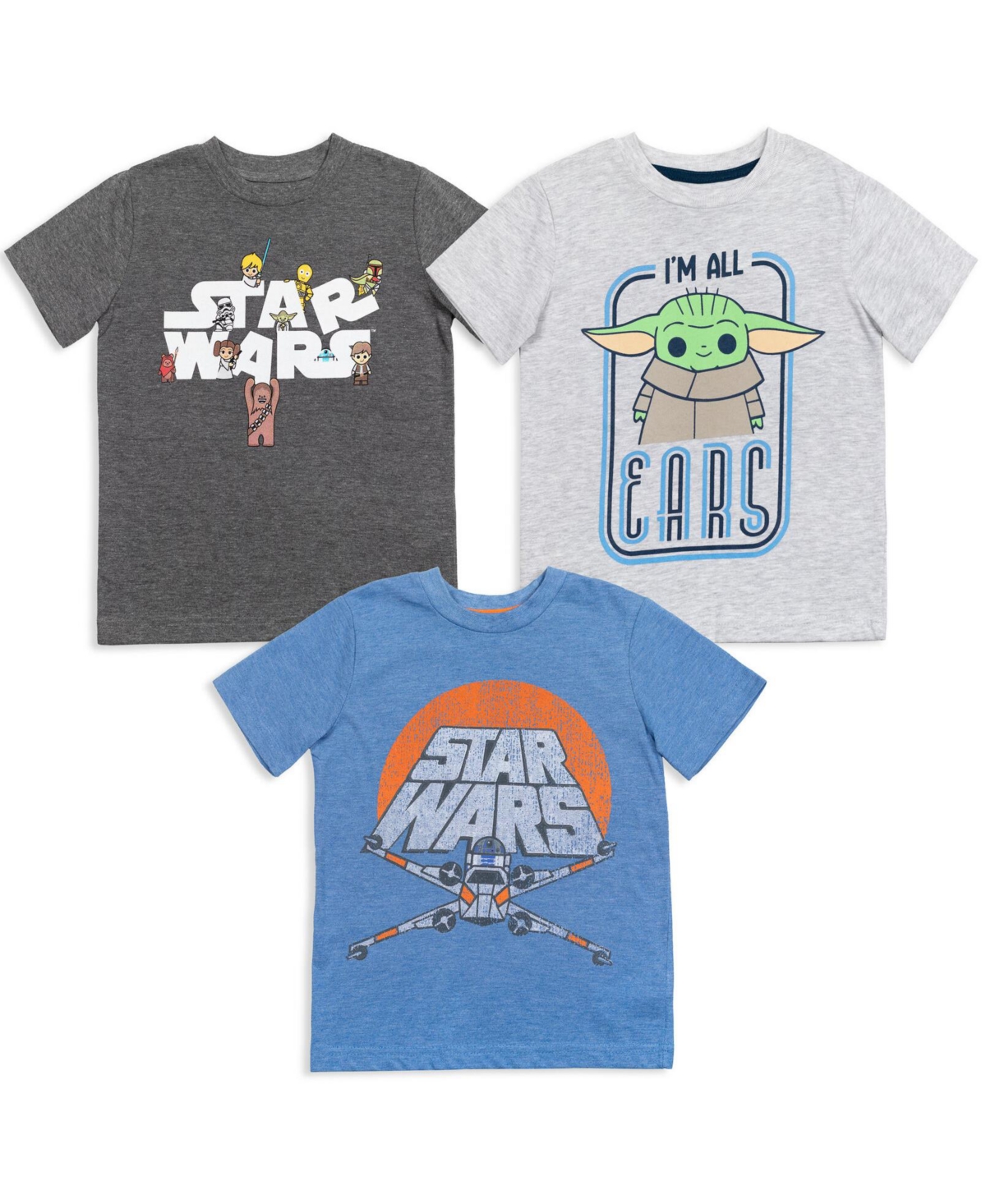 Click here for Star Wars Toddler Boys The Mandalorian 3 Pack T-Sh... prices