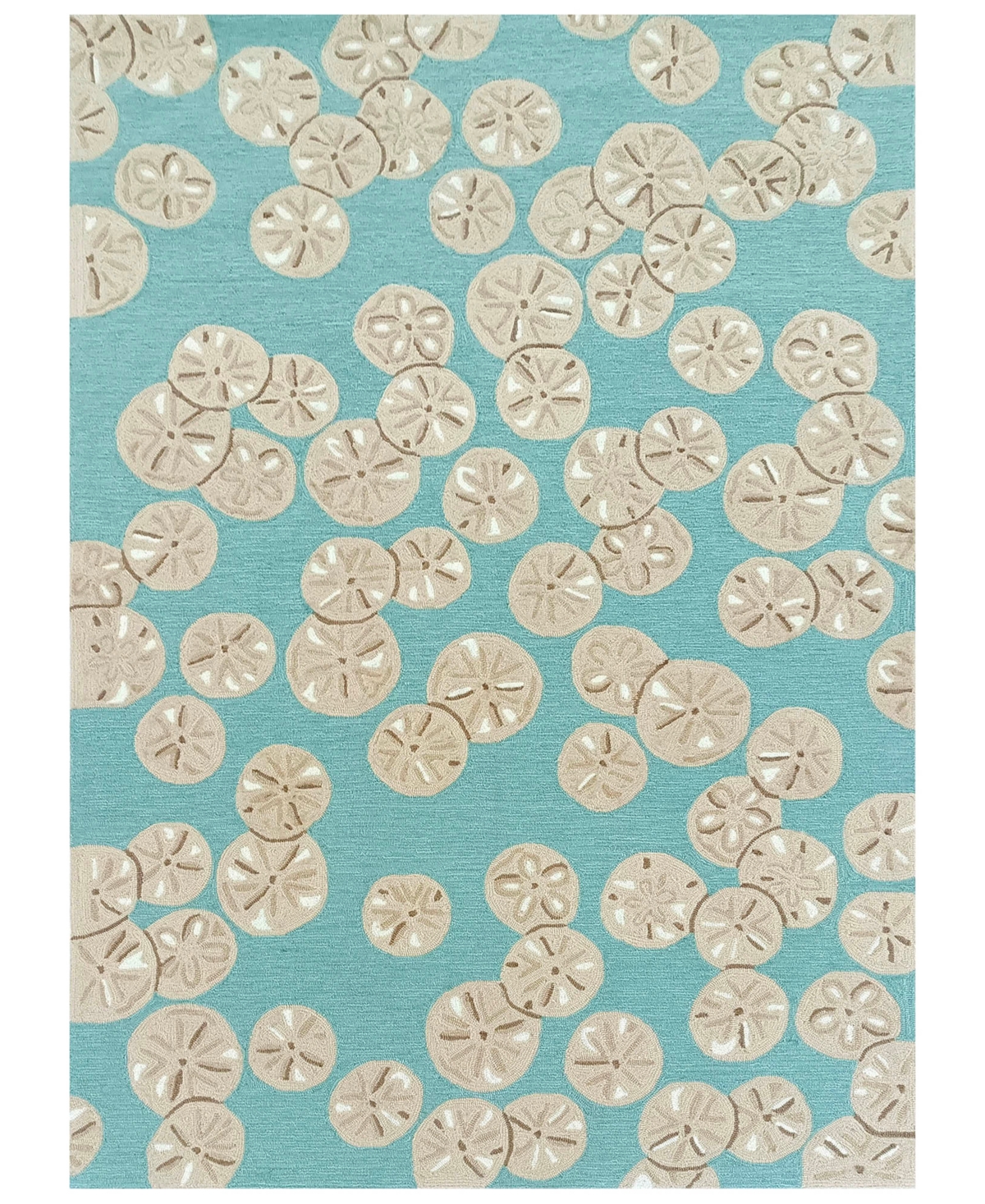 Click here for Liora Manne Capri Sea Biscuit 76x96 Area Rug - Aqu... prices