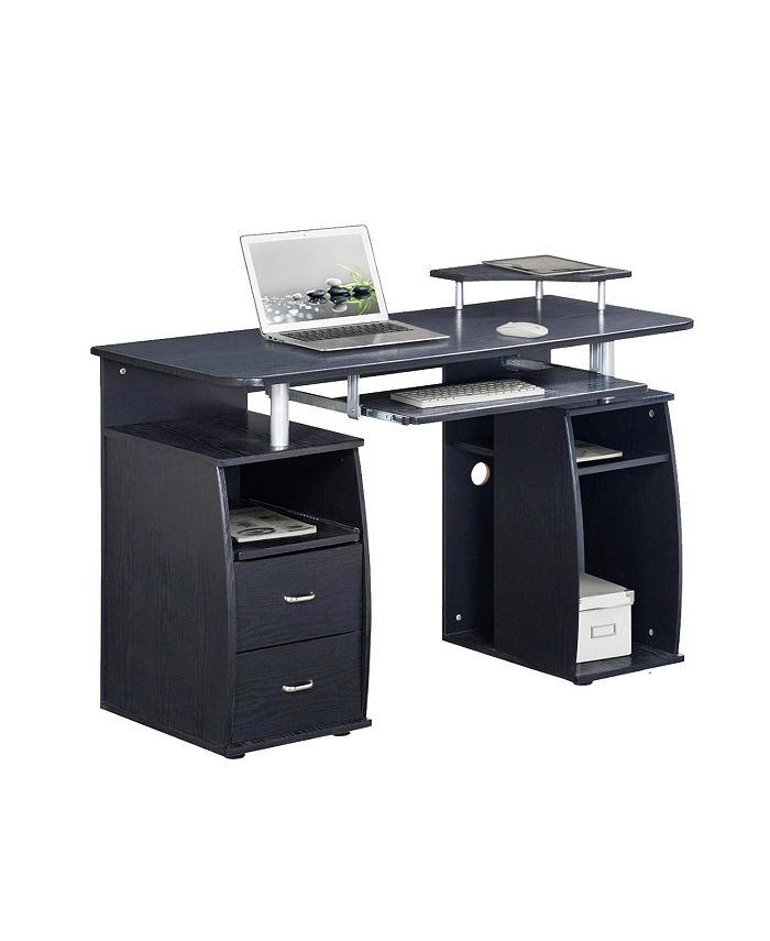 Simplie Fun Complete Computer Workstation Desk With Storage - Macy's