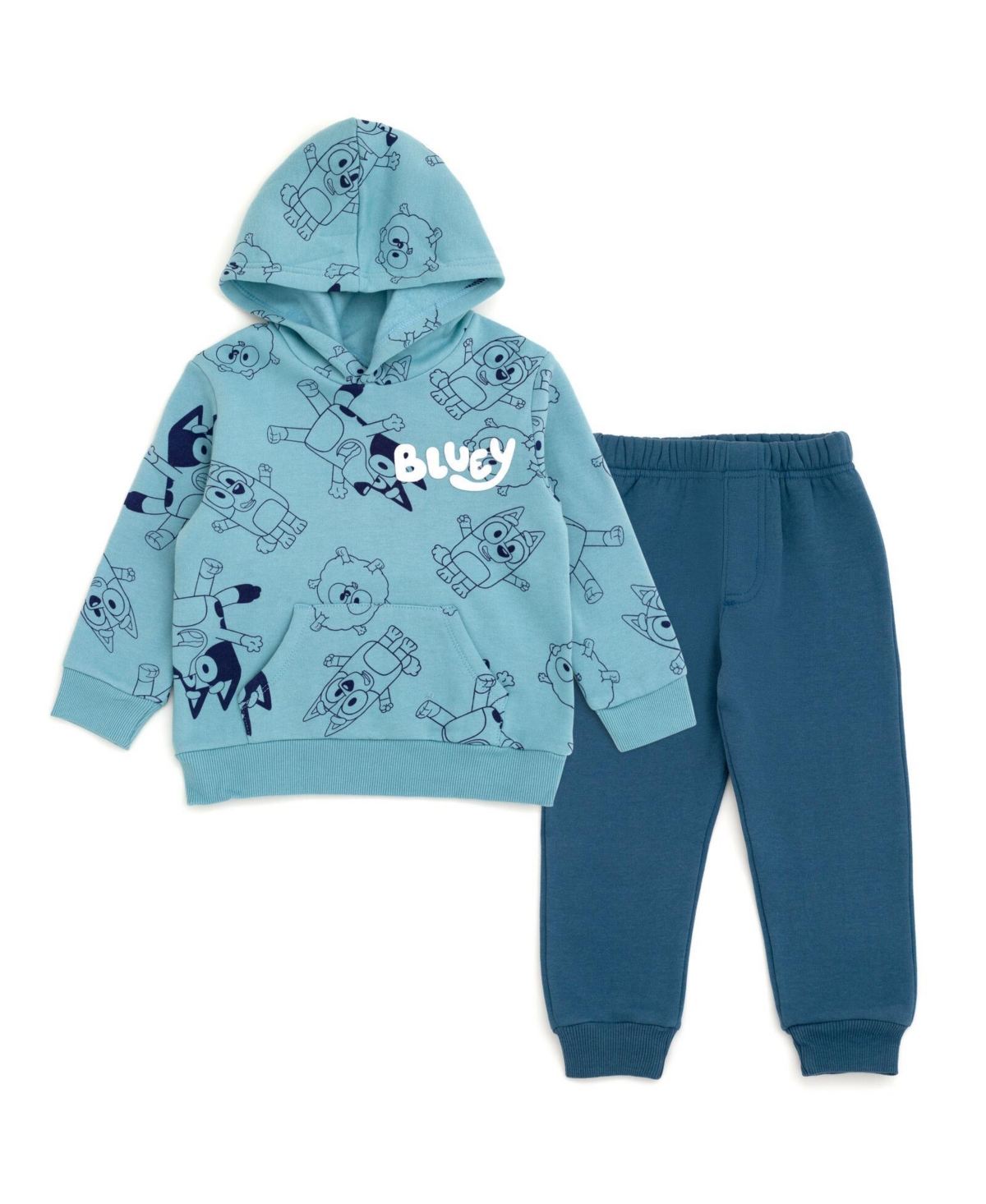 Click here for Bluey Boys Fleece Pullover Hoodie and Pants Outfit... prices