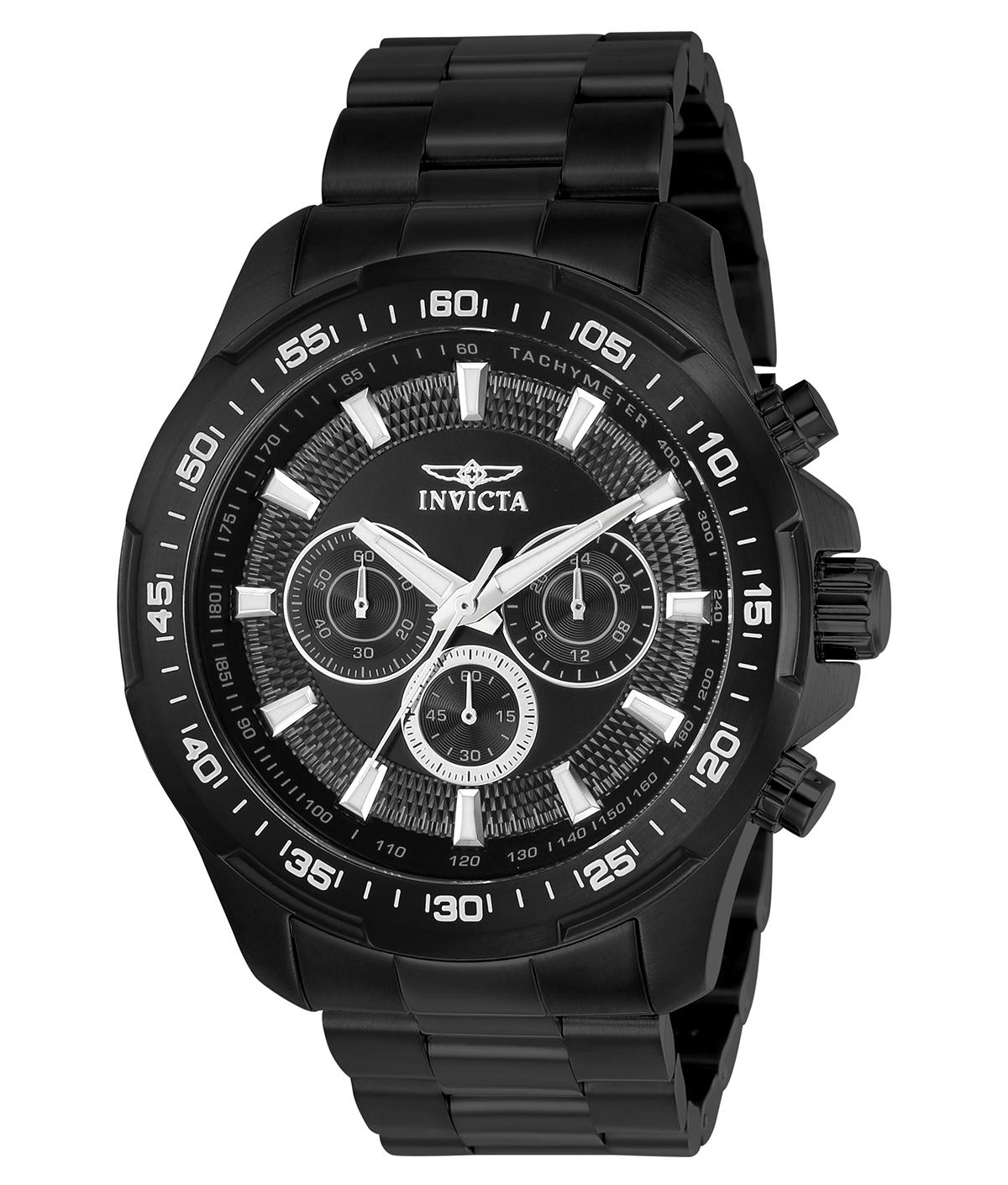 Click here for Invicta Mens Speedway Quartz Multifunction Black D... prices
