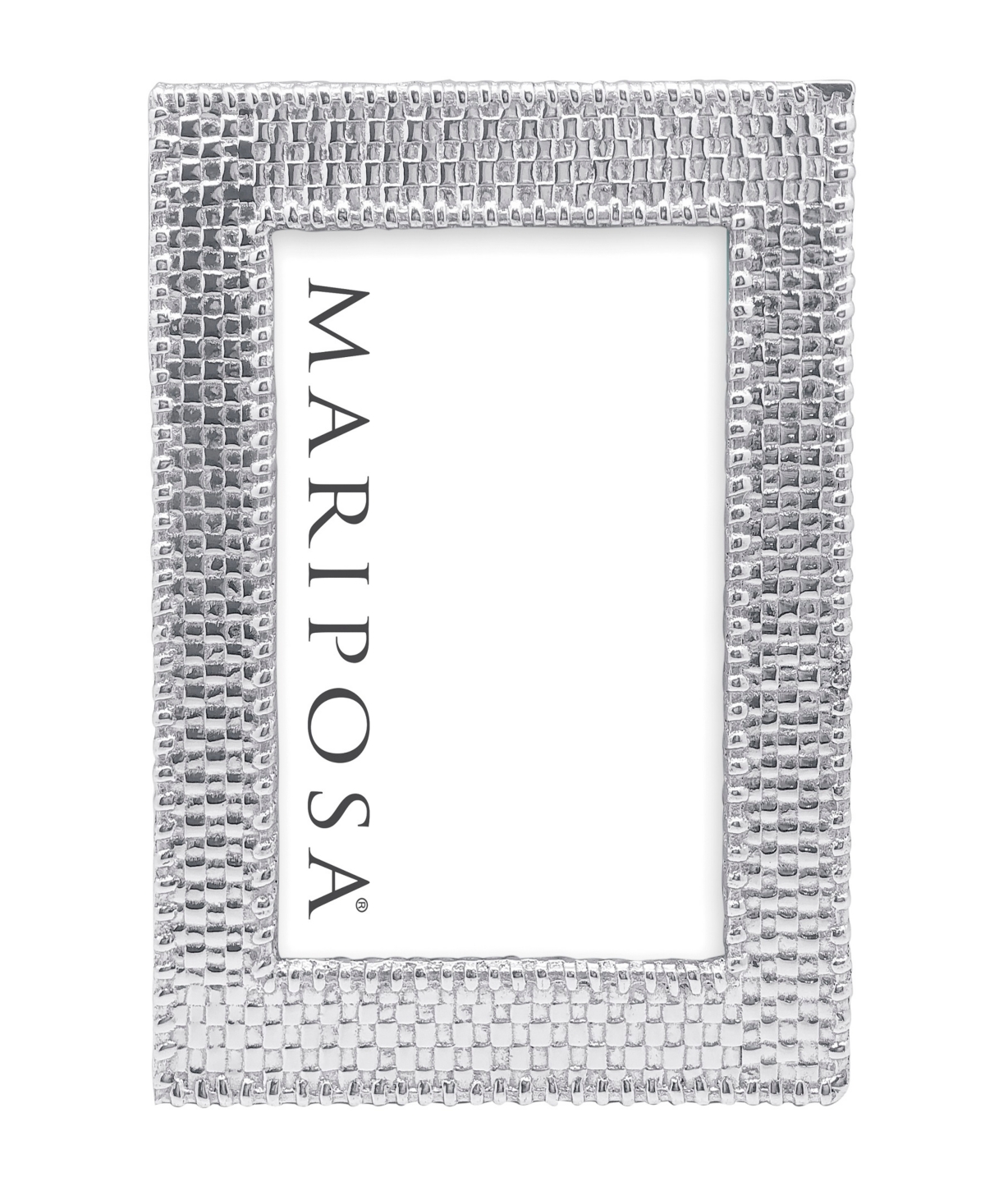 Click here for Mariposa Basketweave Frame  5x7 - Silver prices