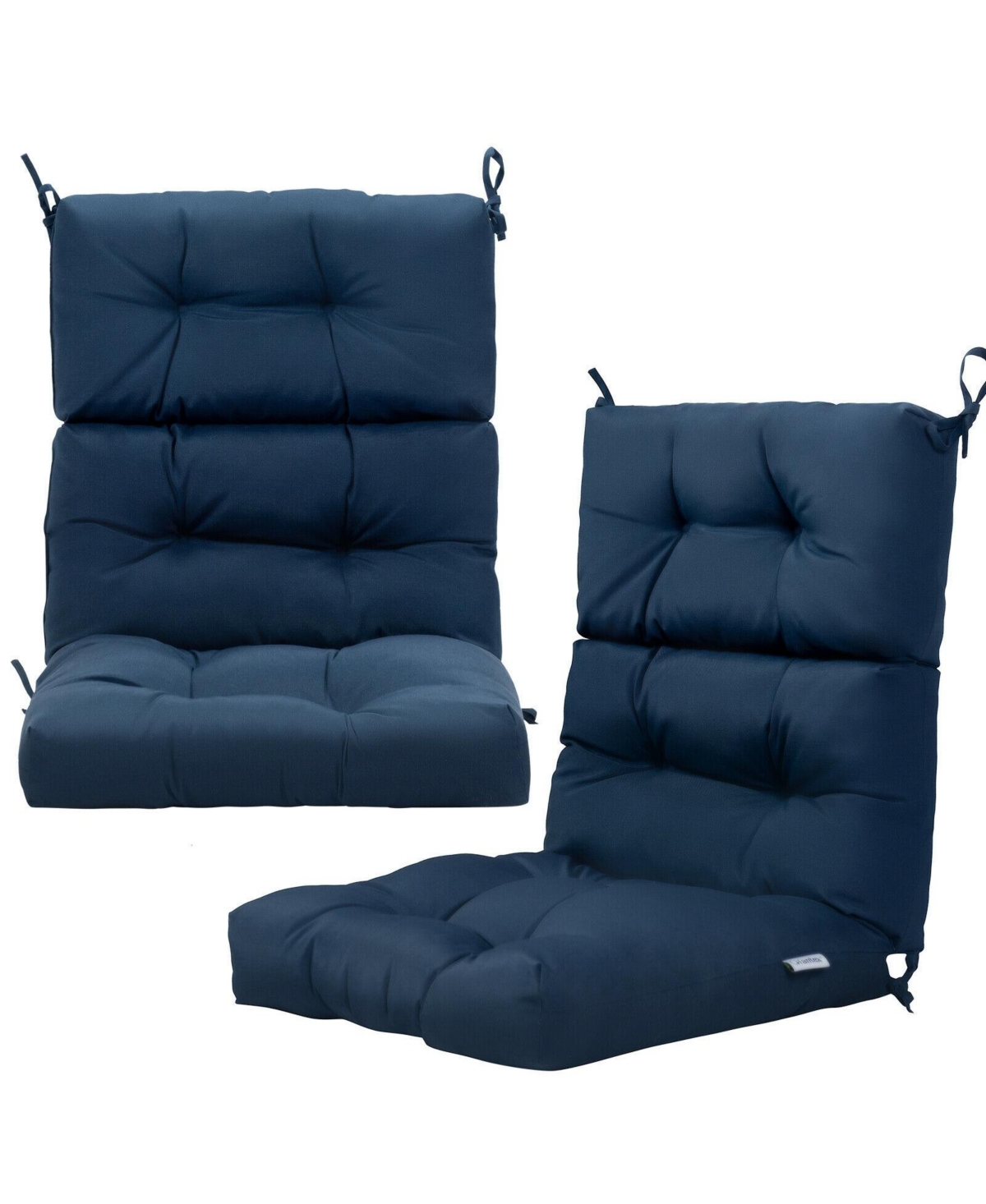 Click here for Tufted Patio High Back Chair Cushion with Non-Slip... prices