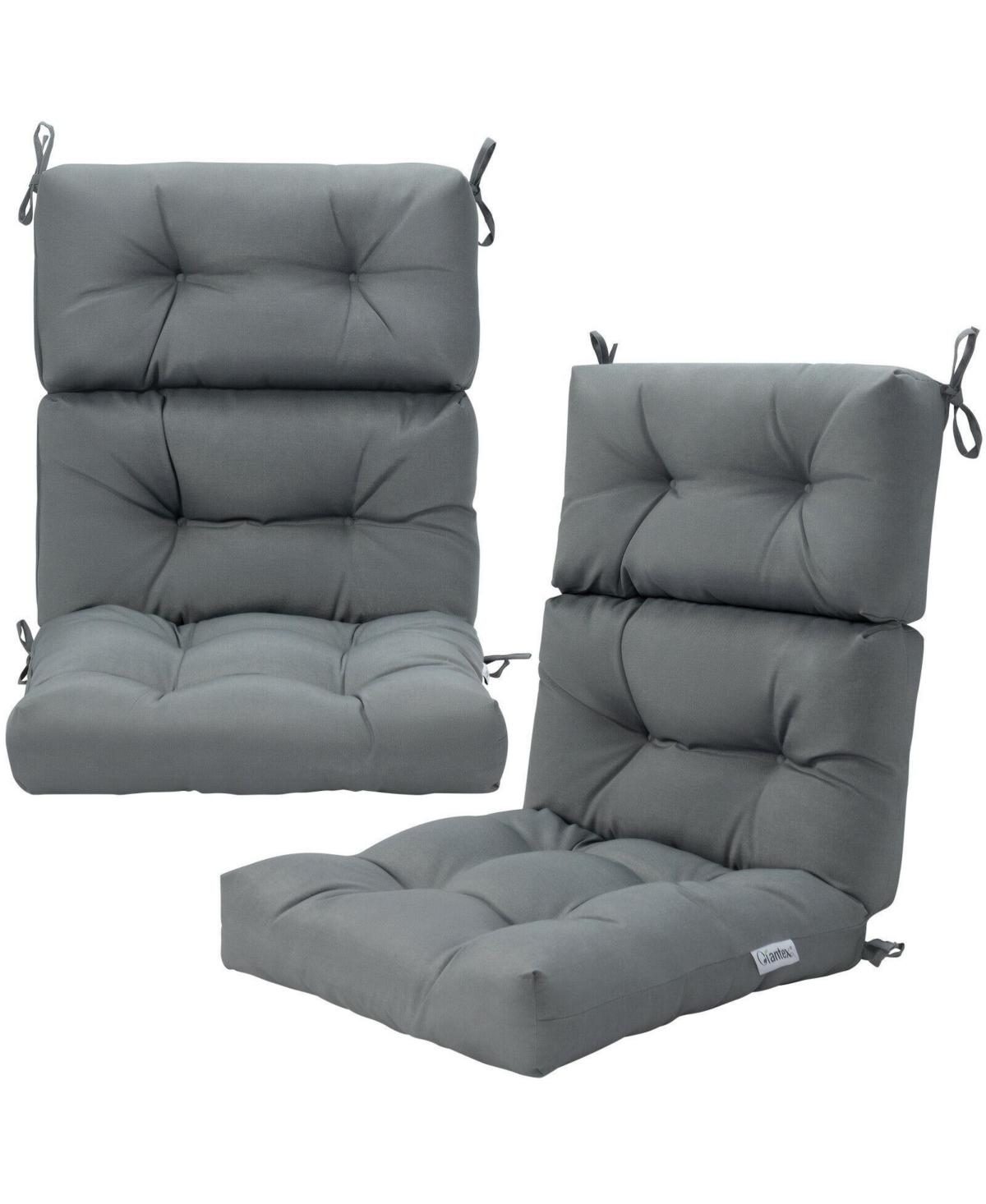 Click here for Tufted Patio High Back Chair Cushion with Non-Slip... prices