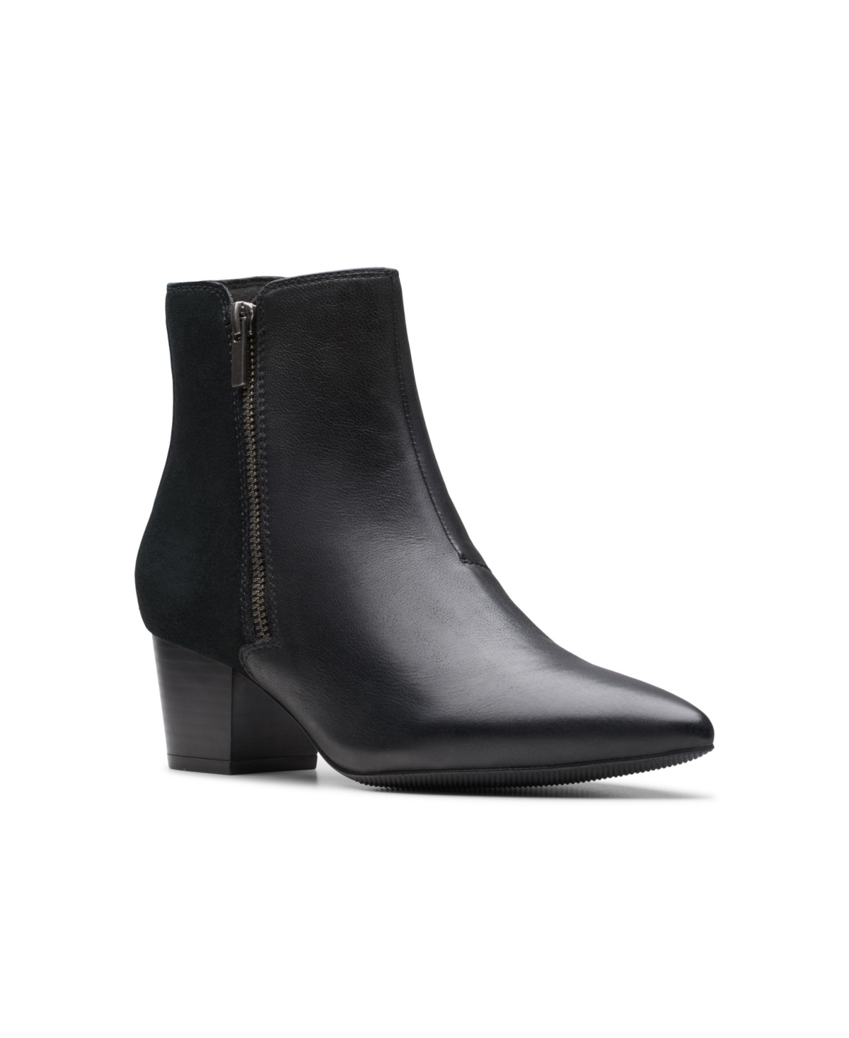 Click here for Clarks Womens Collection Ellanie Vibe Boots - Blac... prices