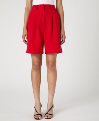 French Connection Women's Azra Twill Bermuda Shorts - Macy's