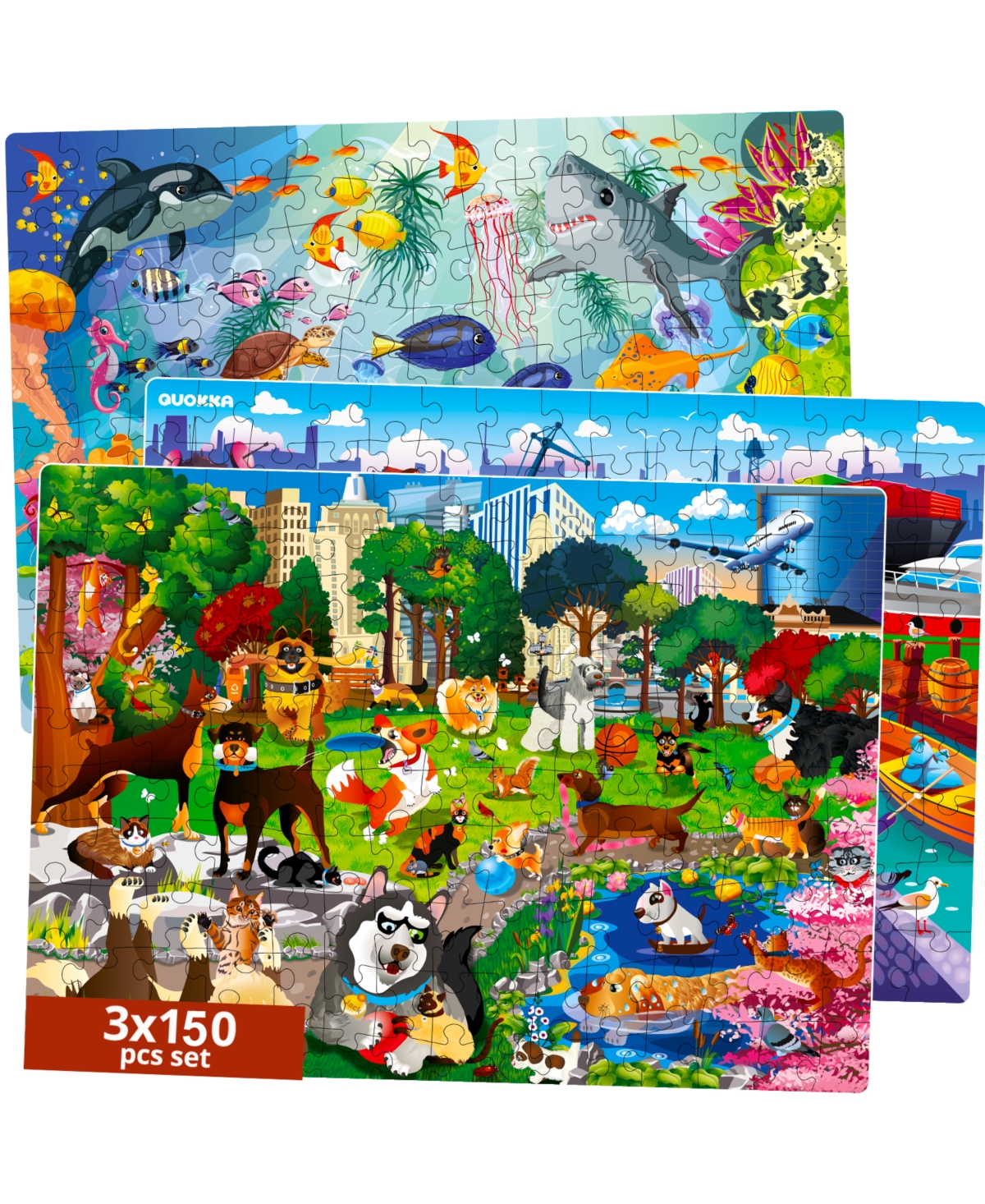 Click here for Quokka 4x100 Pcs Jigsaw Puzzles Search and Find fo... prices