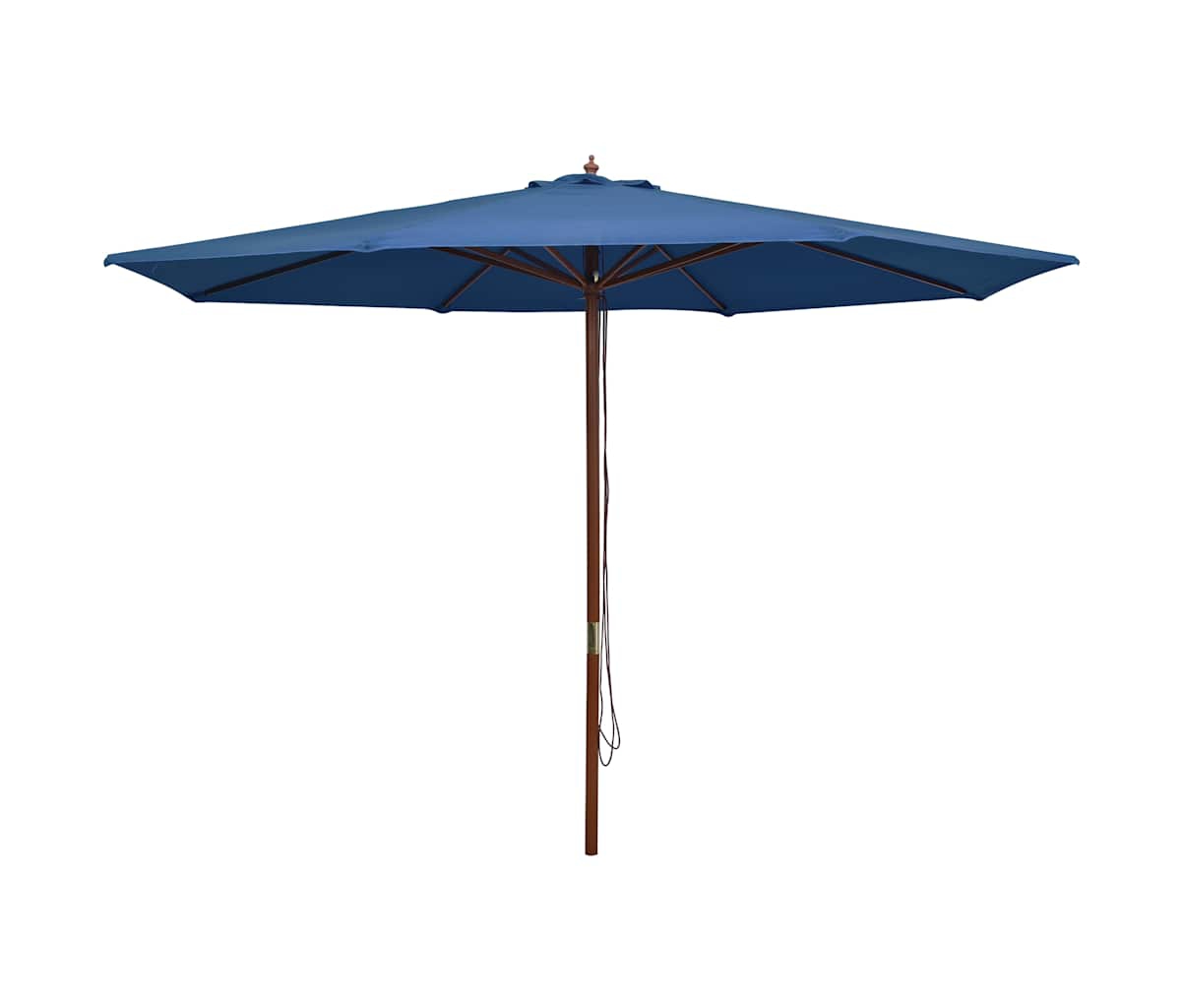 Click here for Garden Parasol with Wooden Pole 137.8 Blue - Blue prices