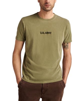 Lucky Brand Men's Small Army Logo with Small Back Hit T-Shirt - Macy's