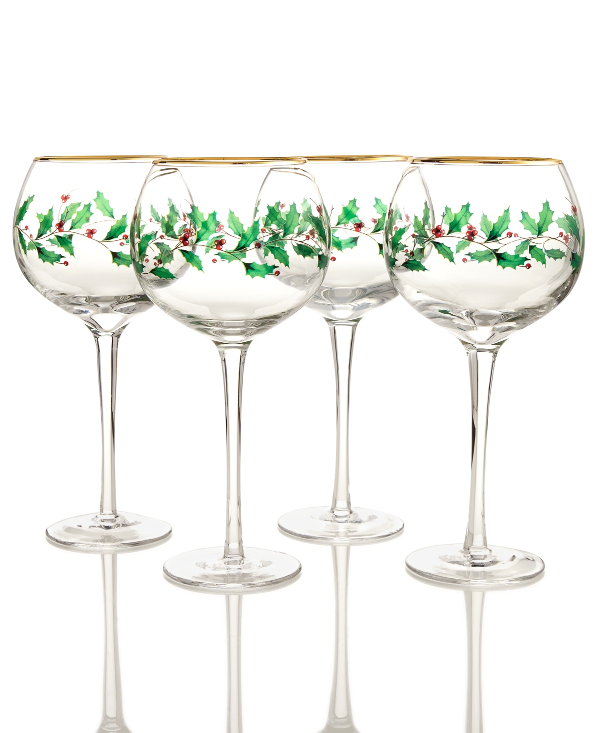 Click here for Lenox Holiday Wine Glasses  Set of 4 prices