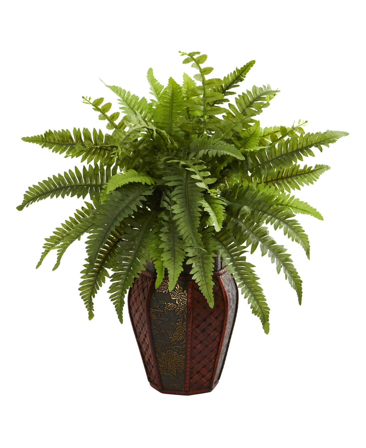 Click here for Slickblue Boston Fern Artificial Plant in Decorati... prices
