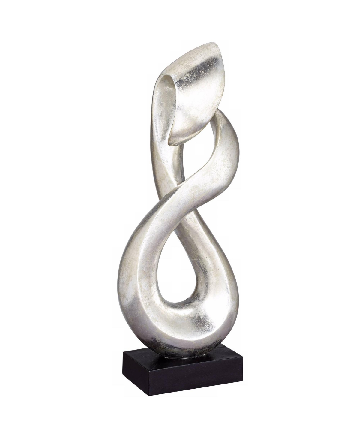 Click here for Studio 55D Open Infinity 24 1/2" High Silver... prices