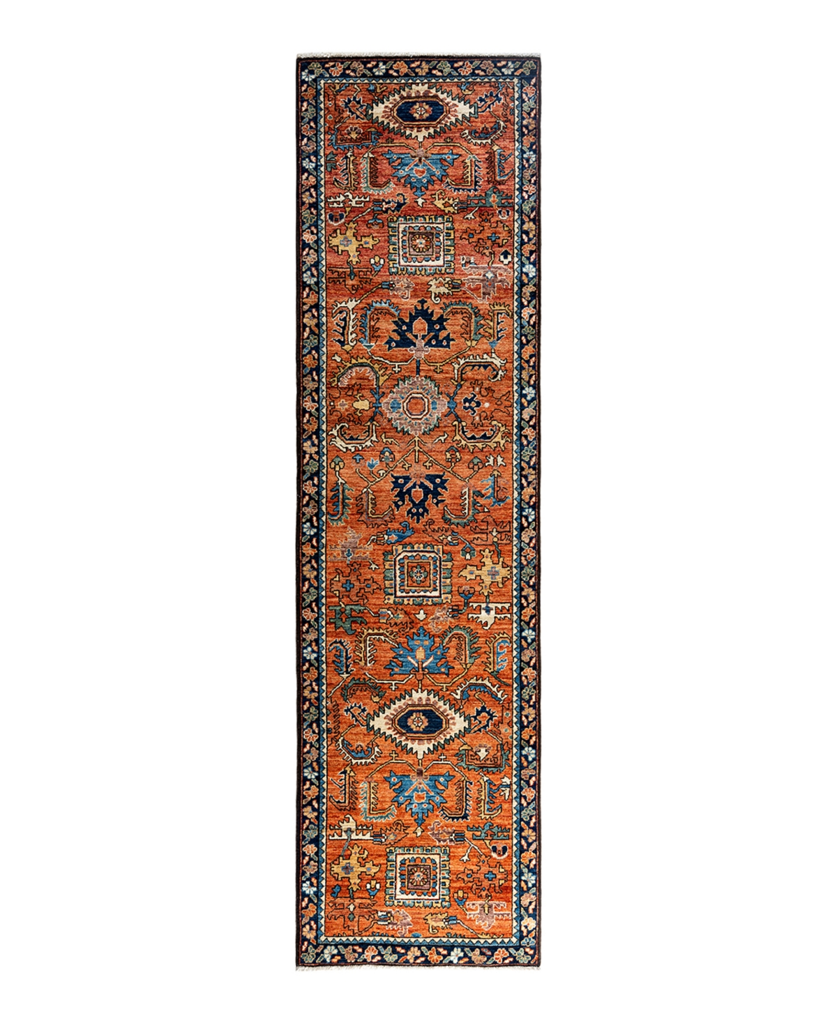 Click here for Adorn Hand Woven Rugs Serapi M1993 27x99 Runner Ar... prices