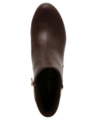 Anne Klein Women's Regency Block Heel Ankle Booties - Macy's