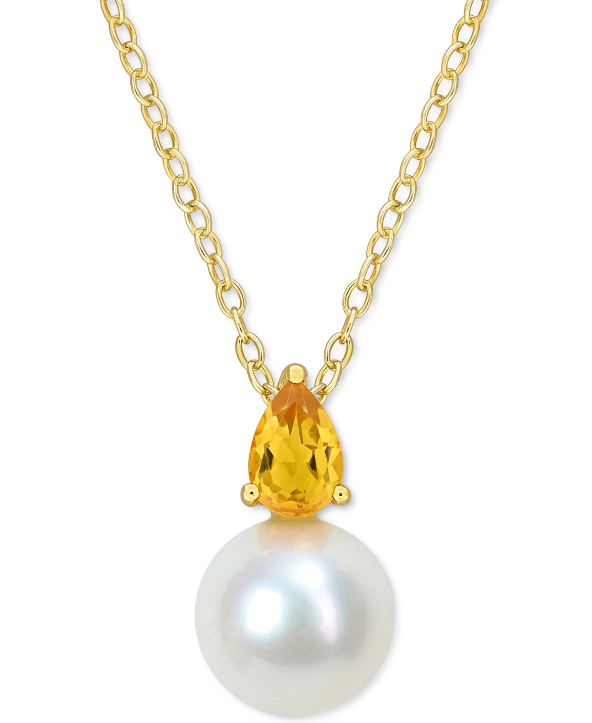 Click here for Cultured Freshwater Pearl (8-1/2mm) Birthstone 18... prices