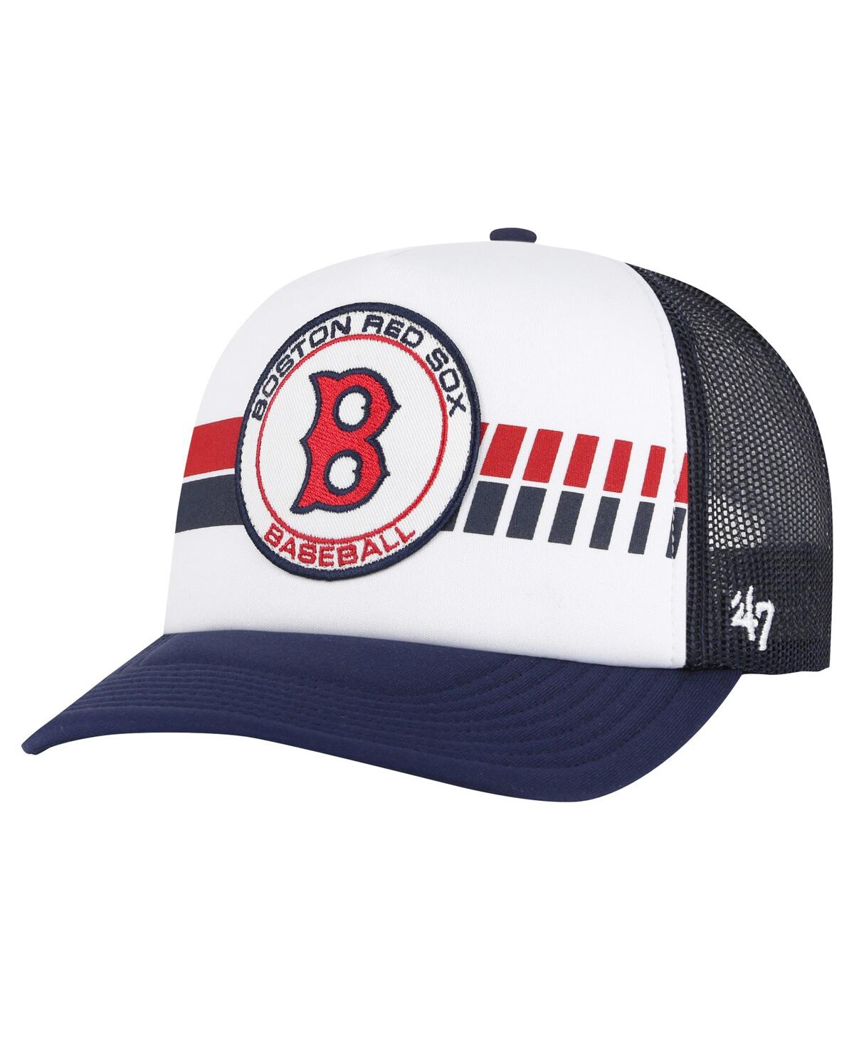 Click here for 47 Brand Mens White/Navy Boston Red Sox Cooperstow... prices
