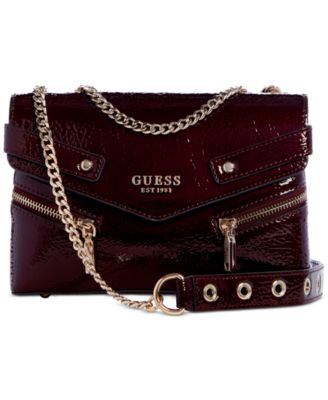 GUESS Trissa Small Convertible Crossbody Flap - Macy's