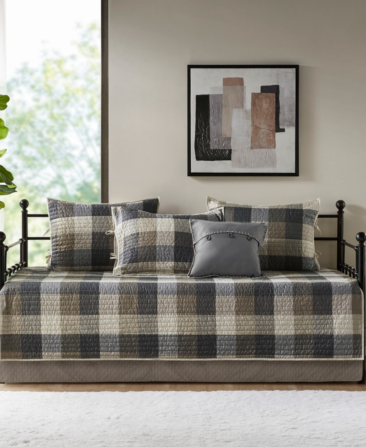 Click here for Madison Park Ridge Herringbone 6-Pc. Quilt Set  Da... prices