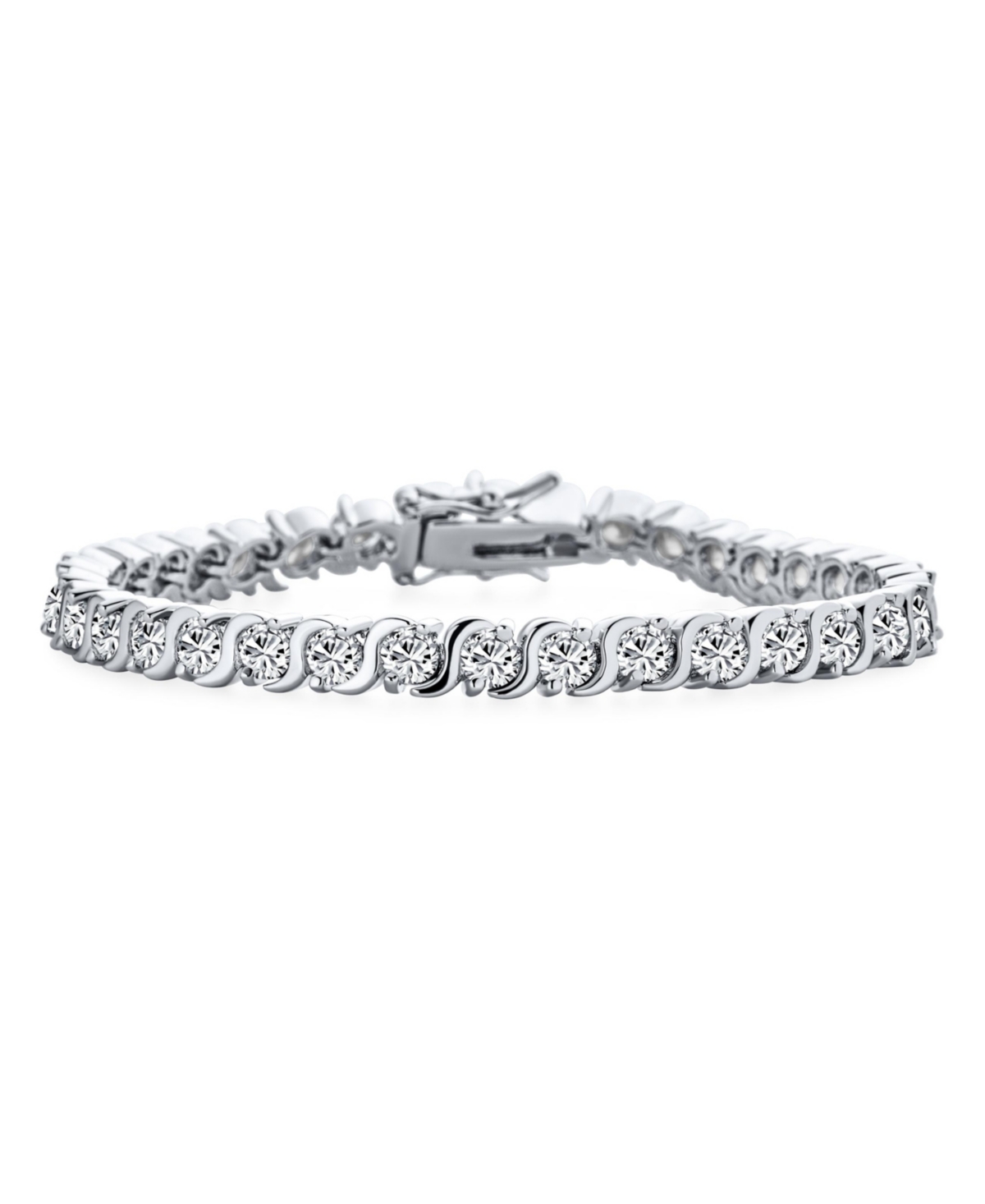 Click here for Bling Jewelry 20CTW Cz Round Solitaire Swirl S Wav... prices