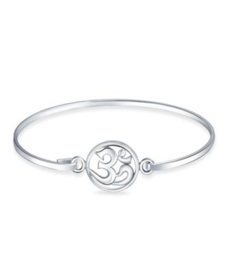 Bling Jewelry Sterling Silver Aum Om Sanskrit Symbol Charm Yoga ...