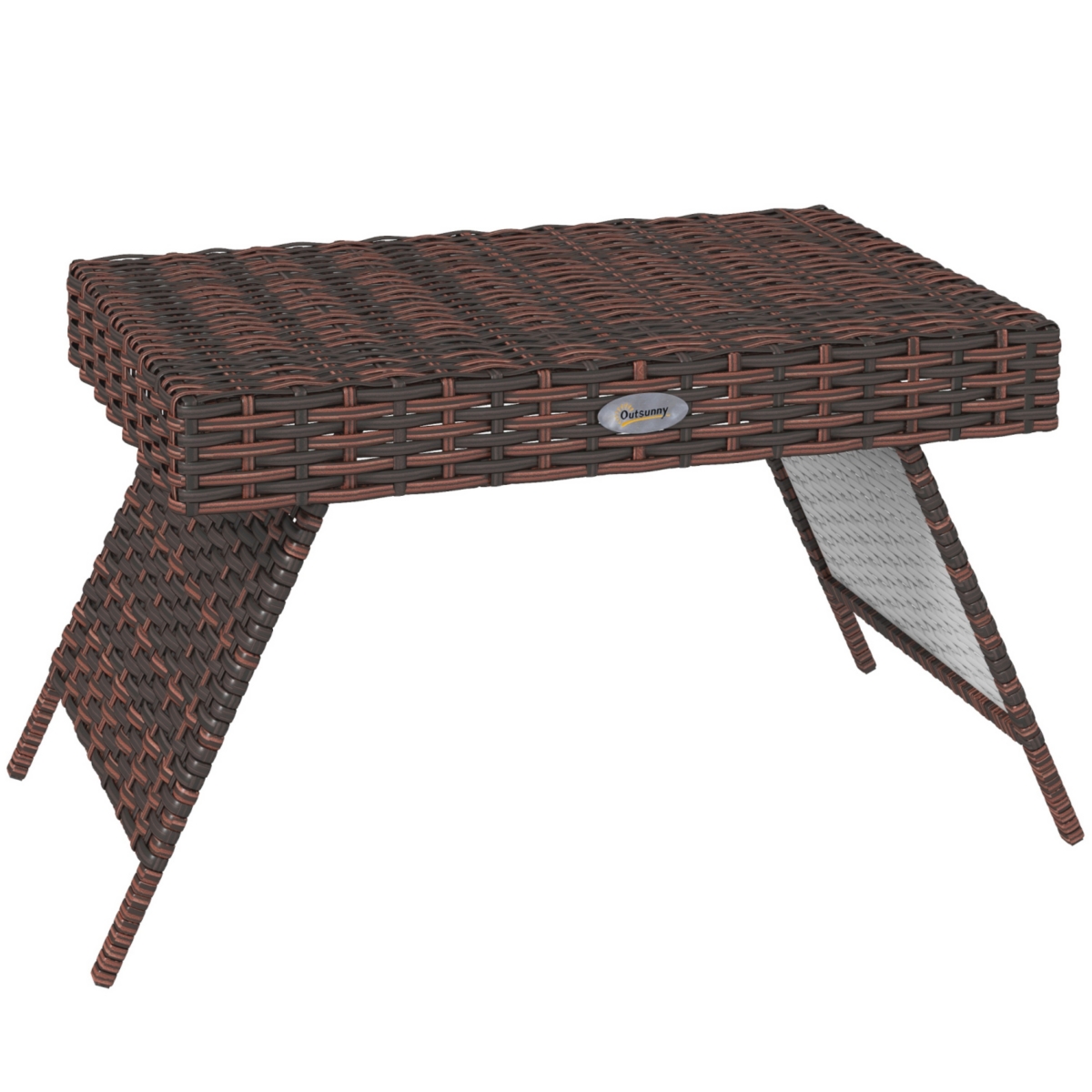 Click here for Hand Woven Rattan Side Table for Outdoor Use - Bro... prices