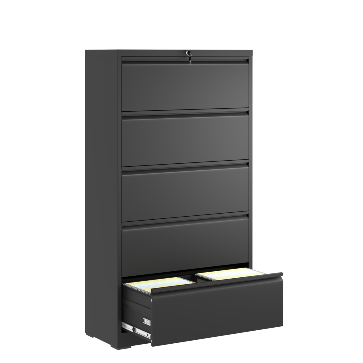 Click here for Streamdale Furniture 5-Drawer Lockable Metal File... prices