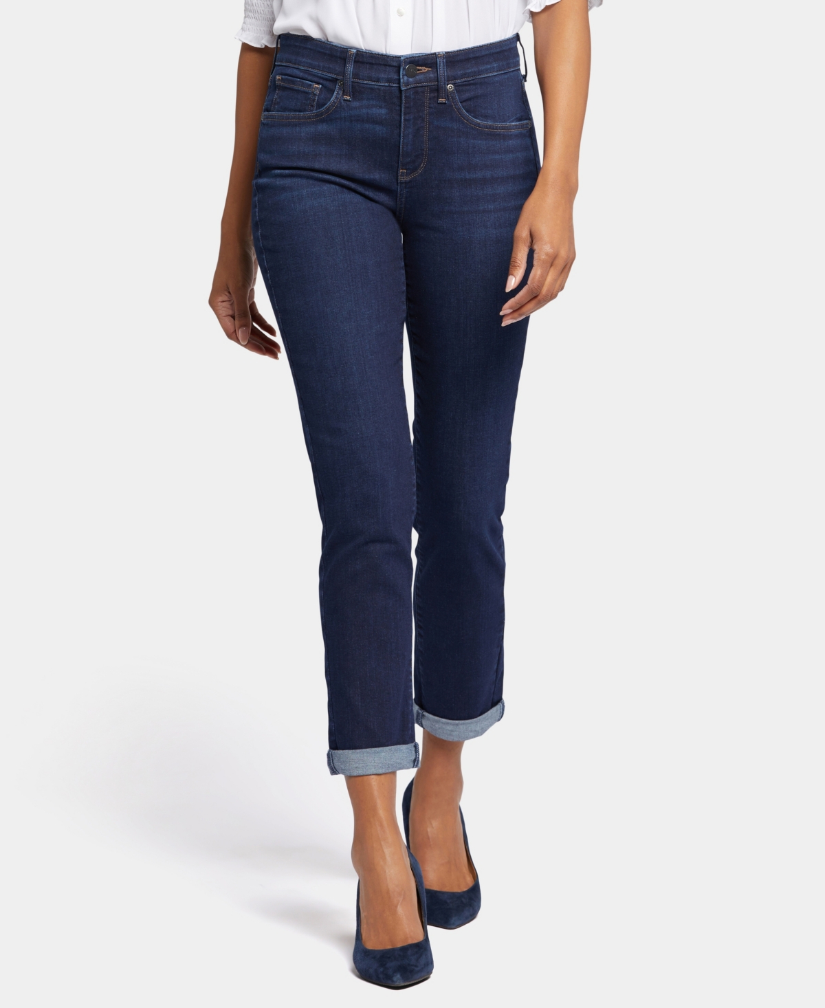 Click here for Nydj Womens Margot Girlfriend Jeans - Palace prices